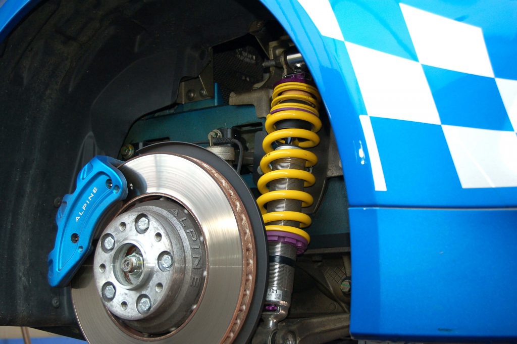 KW Fahrwerk - Reß Motorsport - Alpine A110 Tuning